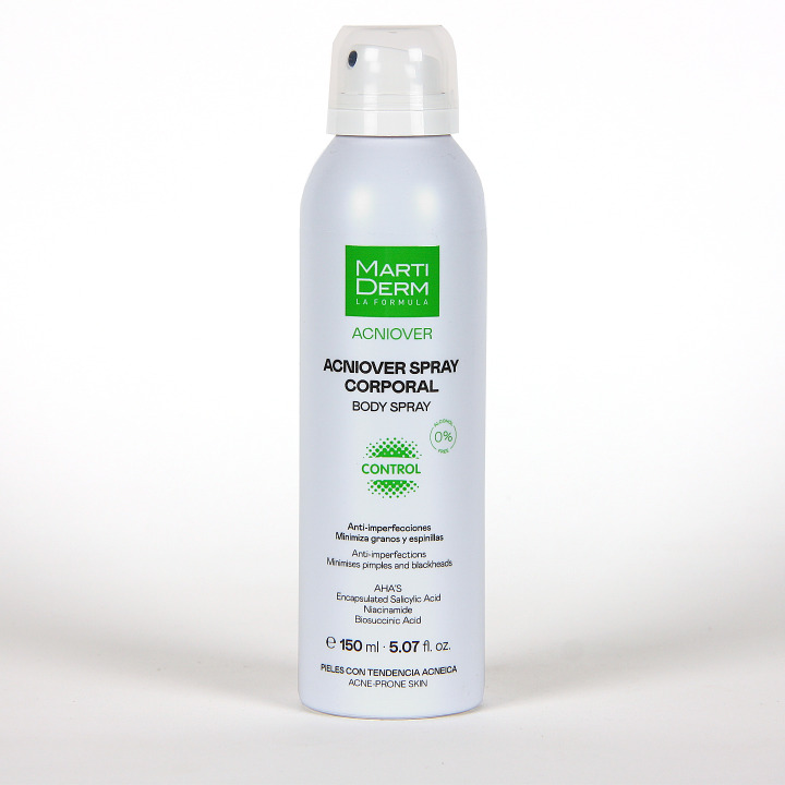 Martiderm Acniover Spray Corporal 150ml | Farmacia Jiménez