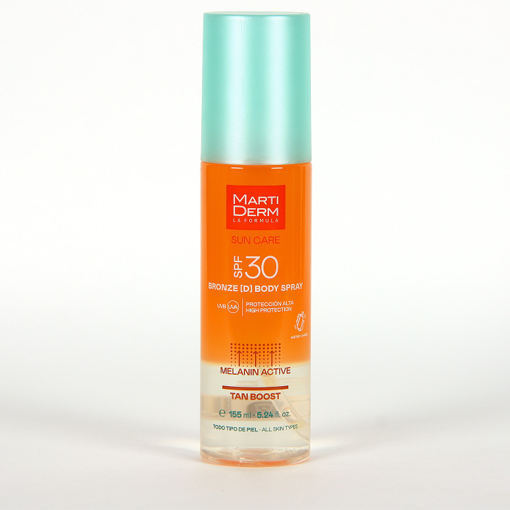 Martiderm SPF 30 BronzeD Body Spray 155ml | Farmacia Jiménez