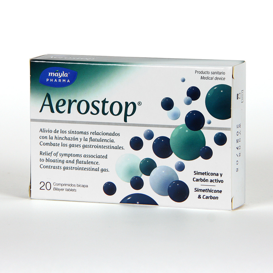 Mayla Pharma Aerostop 20 comprimidos | Farmacia Jiménez