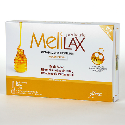 Melilax Pediatric 6 microenemas | Farmacia Jiménez