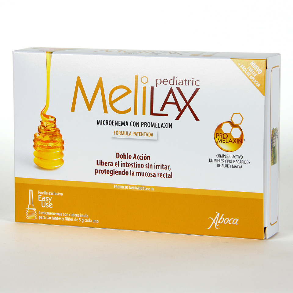 Melilax Pediatric 6 microenemas | Farmacia Jiménez