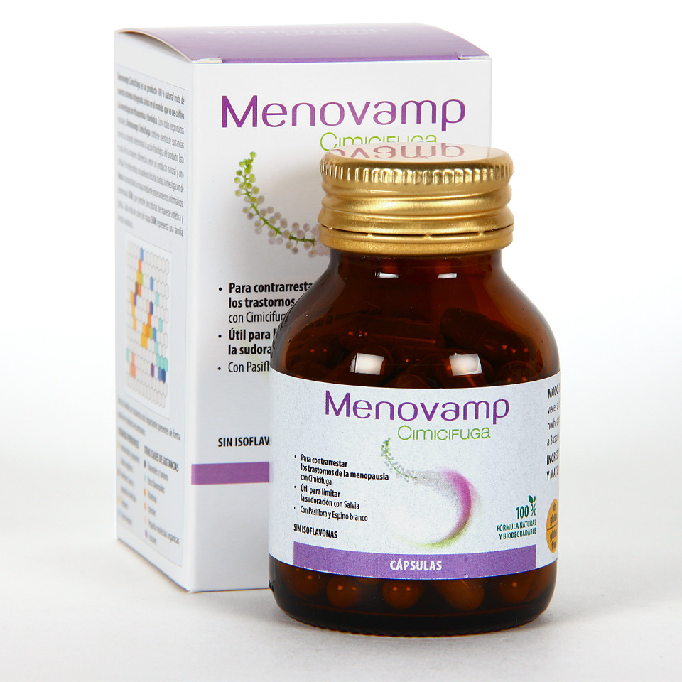 Menovamp Cimicifuga 60 cápsulas | Farmacia Jiménez
