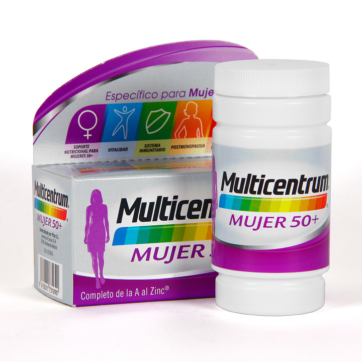 Multicentrum Mujer 50+ 90 comprimidos | Farmacia Jiménez