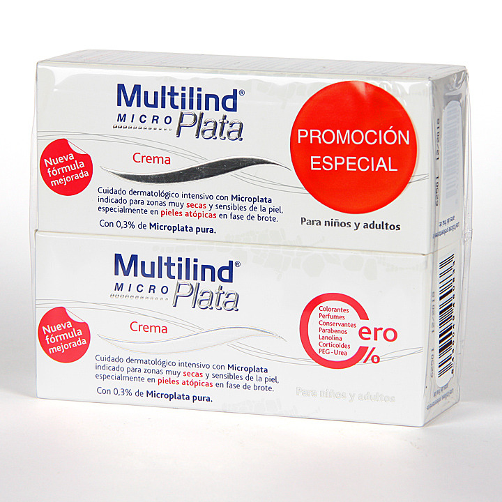 Multilind Micro plata crema 75 ml Duplo | Farmacia Jiménez