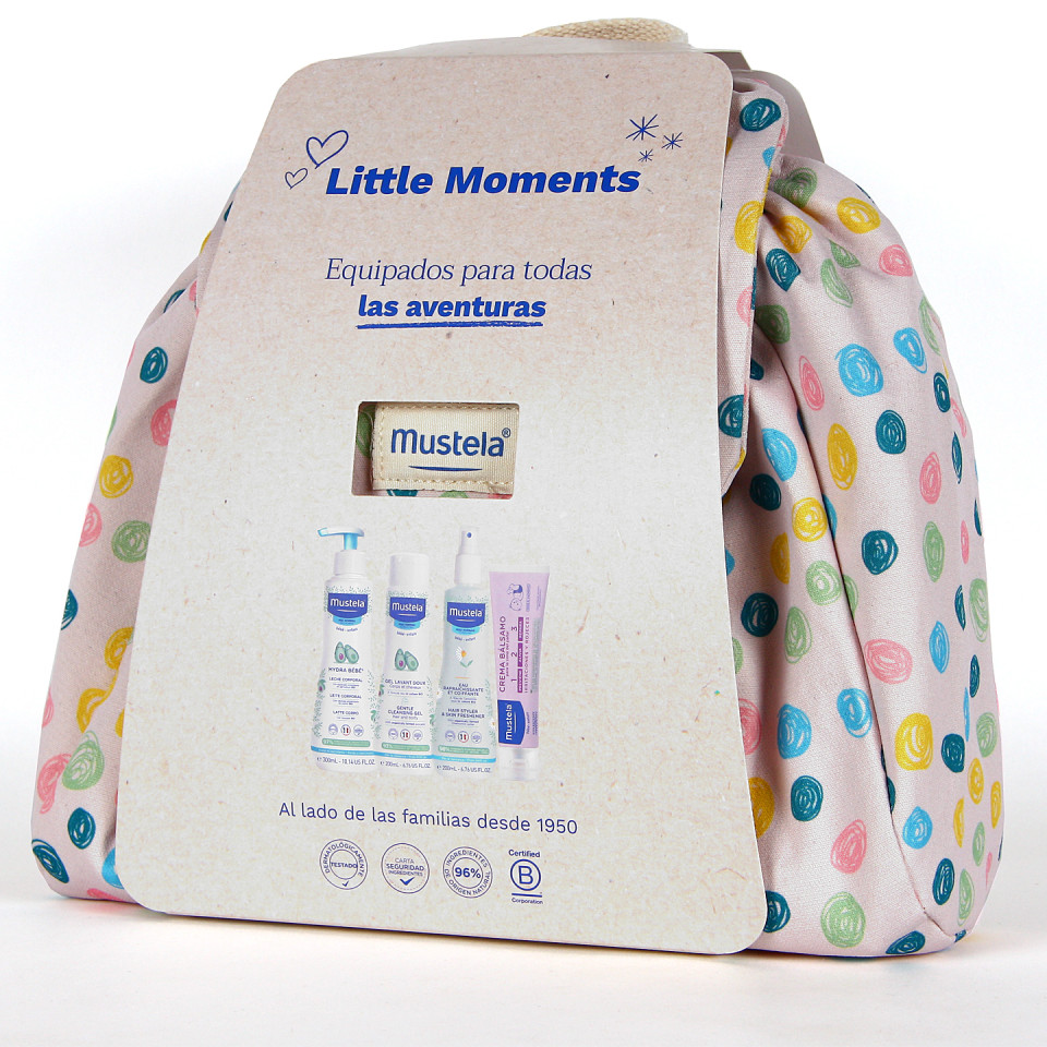 Mustela Mochila Lunares | Farmacia Jiménez