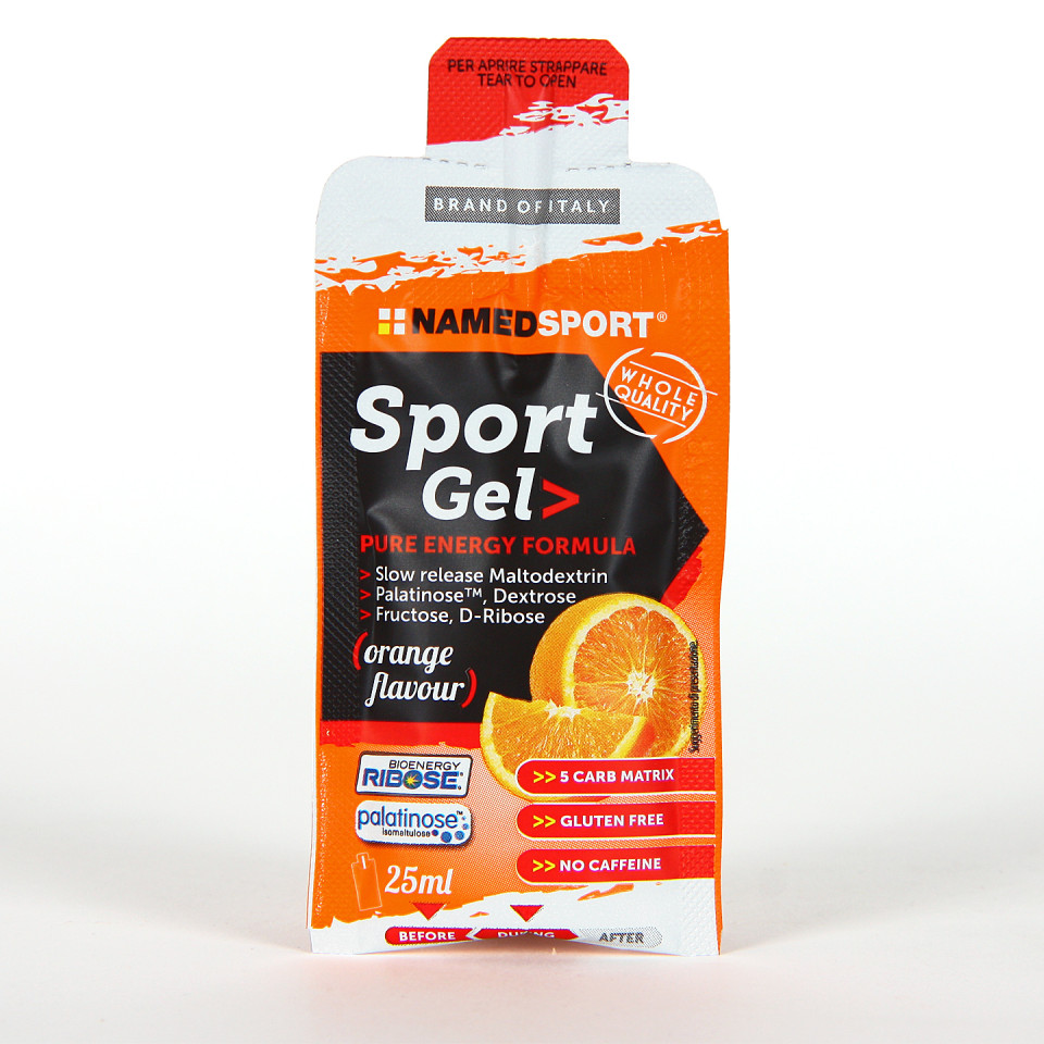 Named Sport Gel Pura Energía Orange 25 ml | Farmacia Jiménez