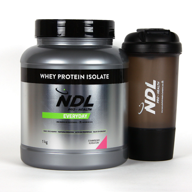 NDL Pro-Health Everyday Whey Protein Isolate Fresa 1kg | Farmacia Jiménez