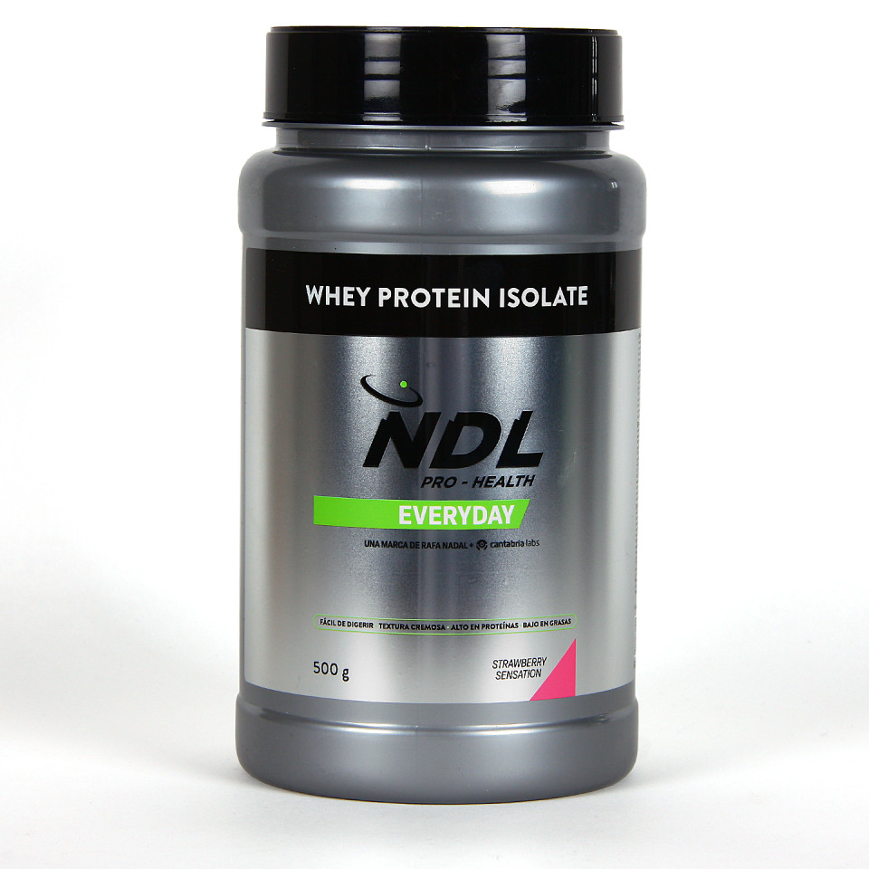 NDL Pro-Health Everyday Whey Protein Isolate Fresa 500g | Farmacia Jiménez
