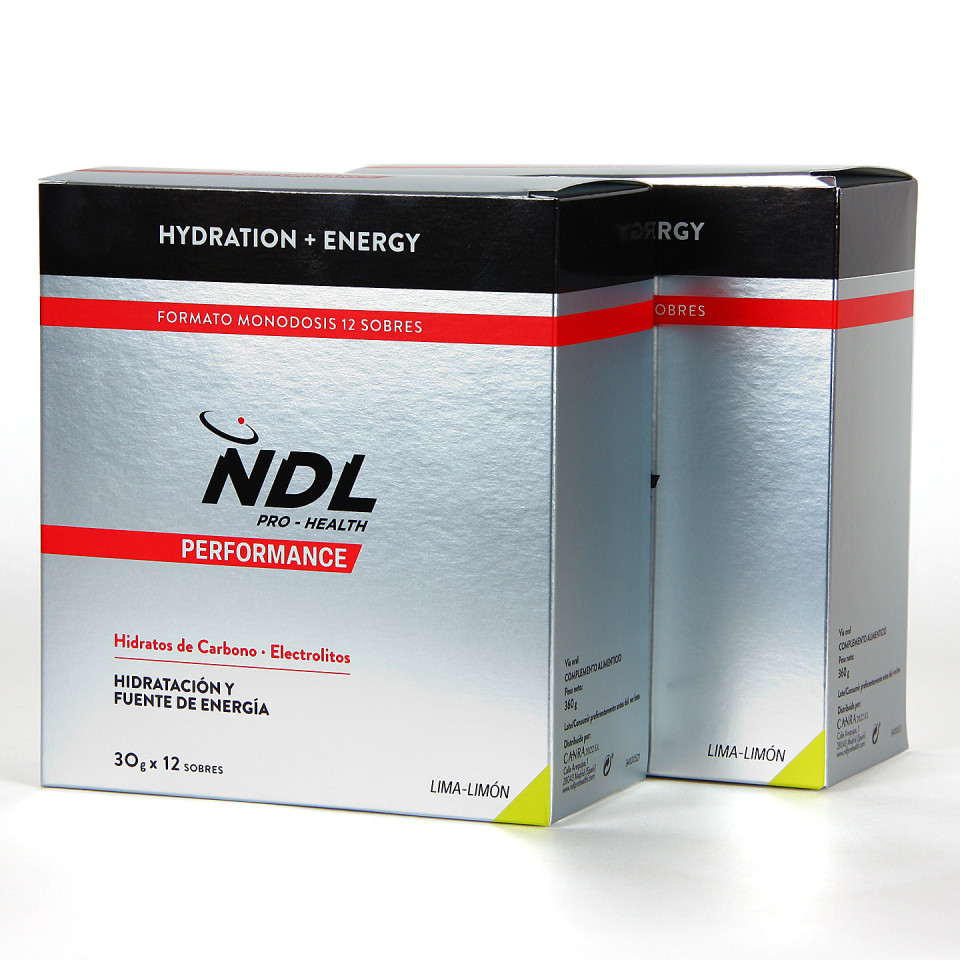 NDL Pro-Health Performance PACK Duplo Hydration + Energy Monodosis 20% ...