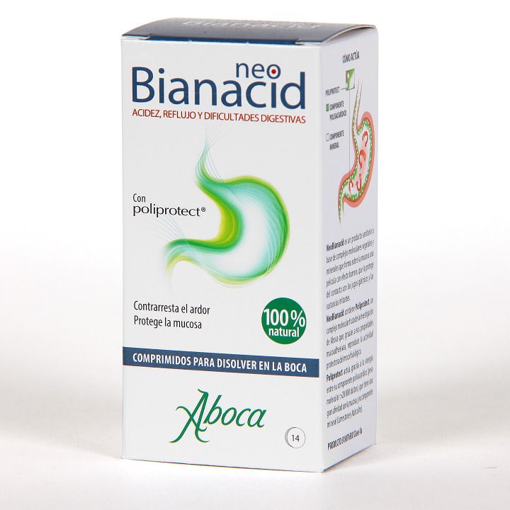 Neobianacid Acidez y Reflujo 14 comprimidos masticables | Farmacia Jiménez