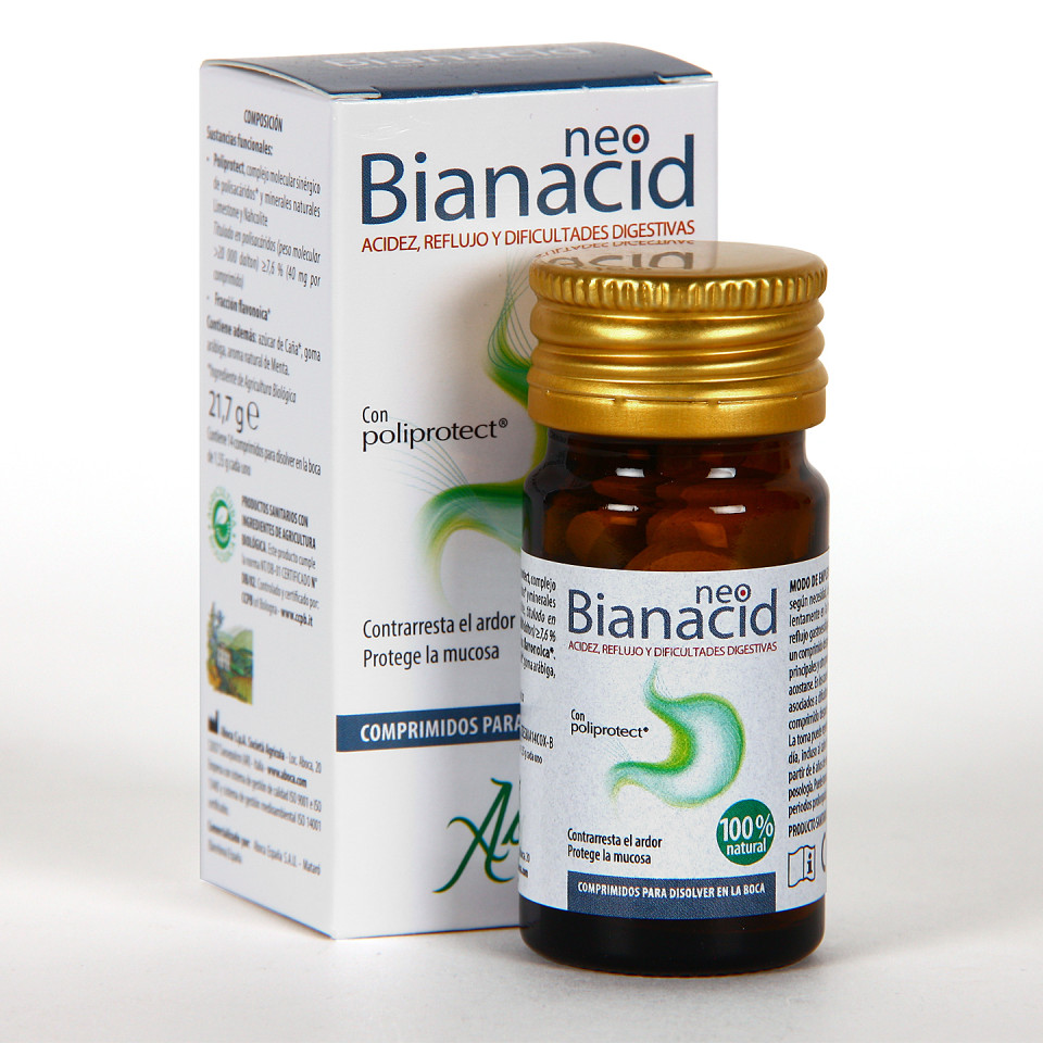Neobianacid Acidez y Reflujo 14 comprimidos masticables | Farmacia Jiménez
