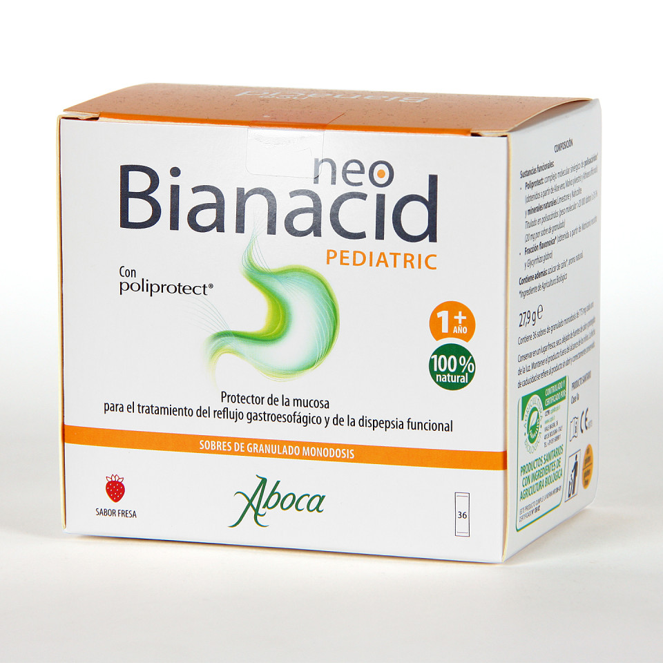 Neobianacid Pediatric 36 sobres granulado | Farmacia Jiménez