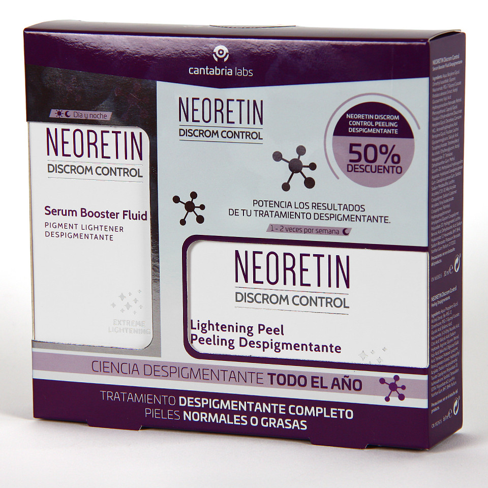 Neoretin Serum + Neoretin Peeling Despigmentante 50% Pack | Farmacia ...