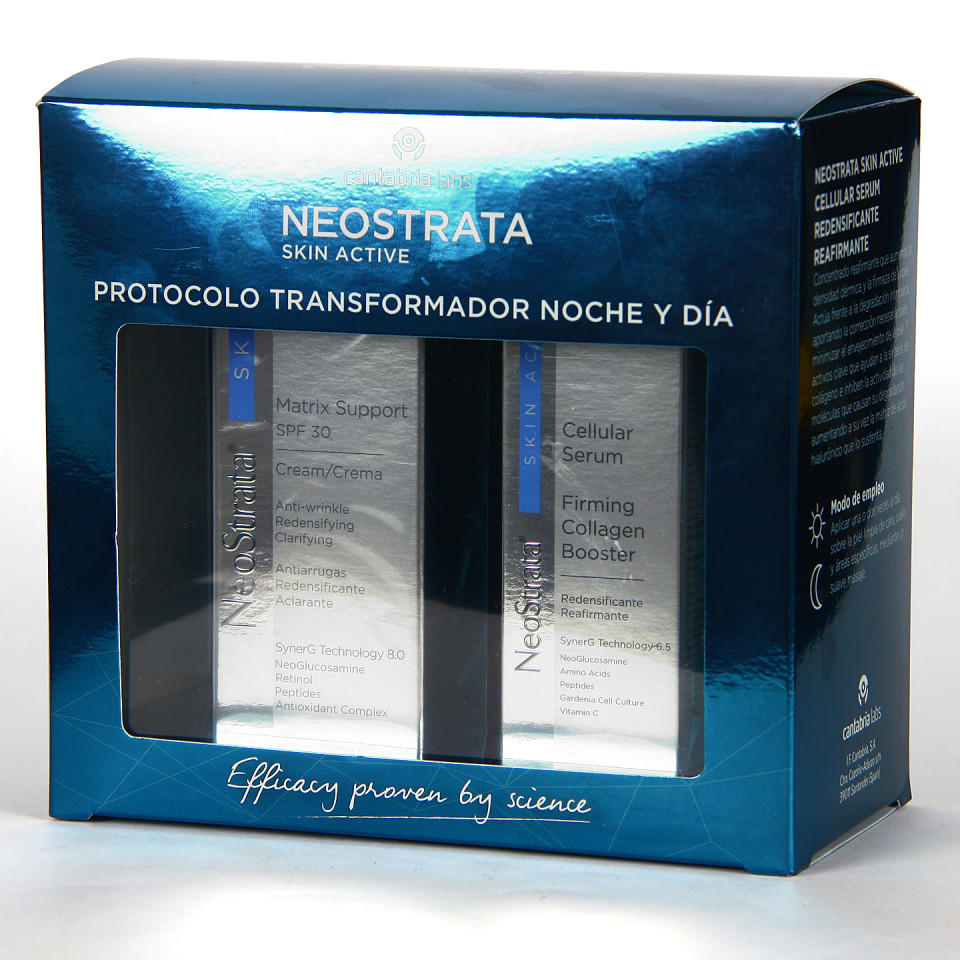 Neostrata Skin Active Matrix Crema + Cellular Serum Pack | Farmacia Jiménez