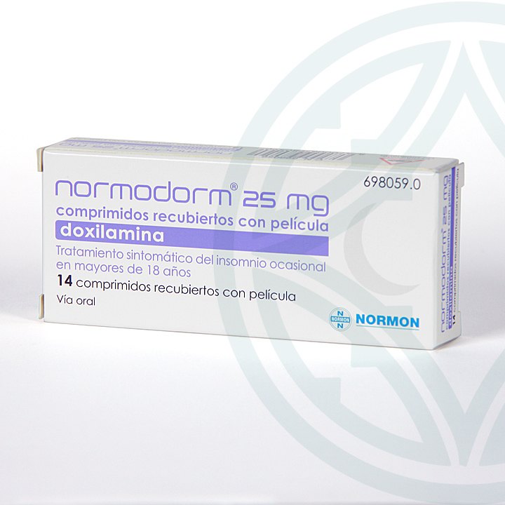 Normodorm 25 mg 14 comprimidos | Farmacia Jiménez