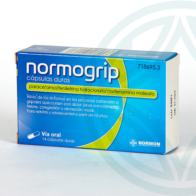 Normogrip 14 cápsulas | Farmacia Jiménez