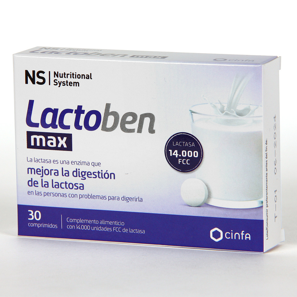 NS Lactoben Max 30 comprimidos | Farmacia Jiménez