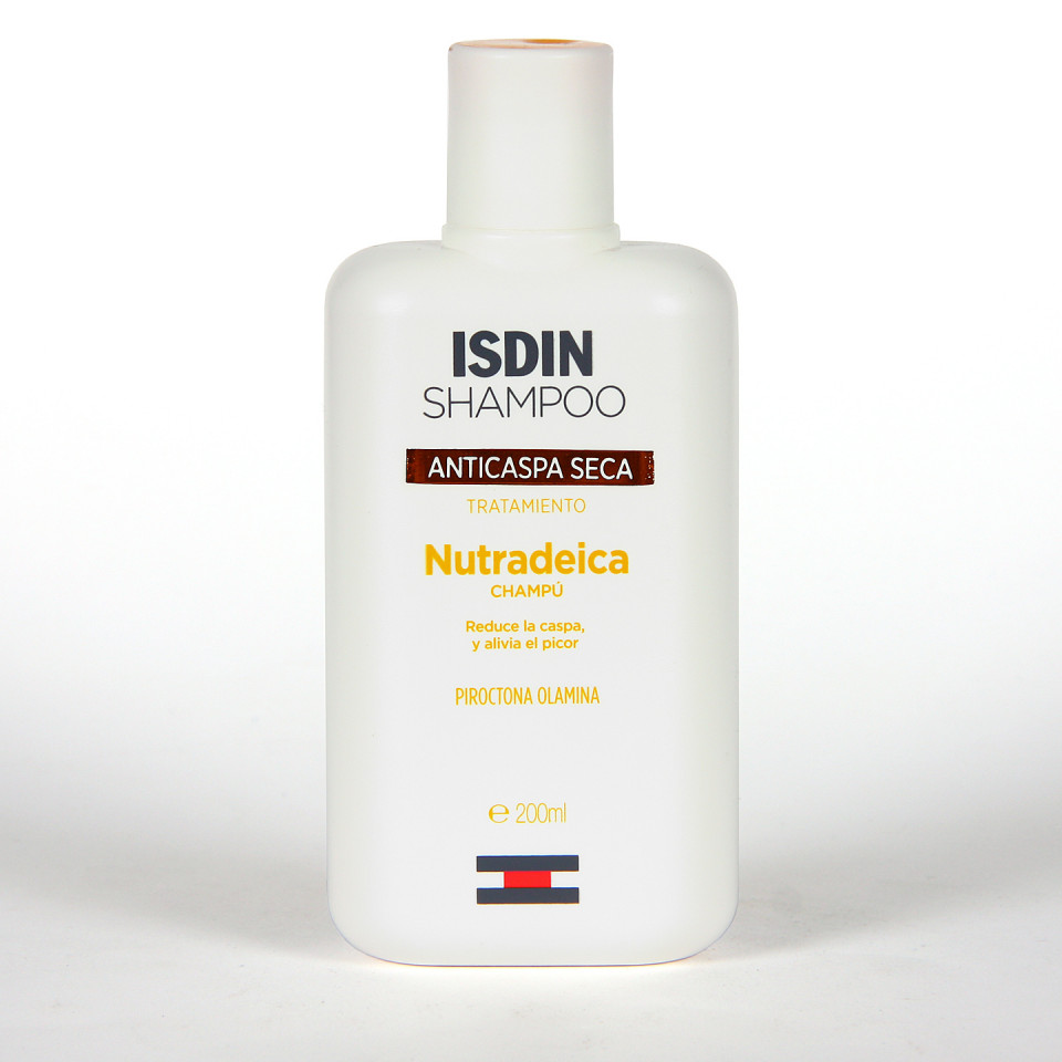 Isdin Nutradeica Champú Caspa Piel Seca 200 ml | Farmacia Jiménez