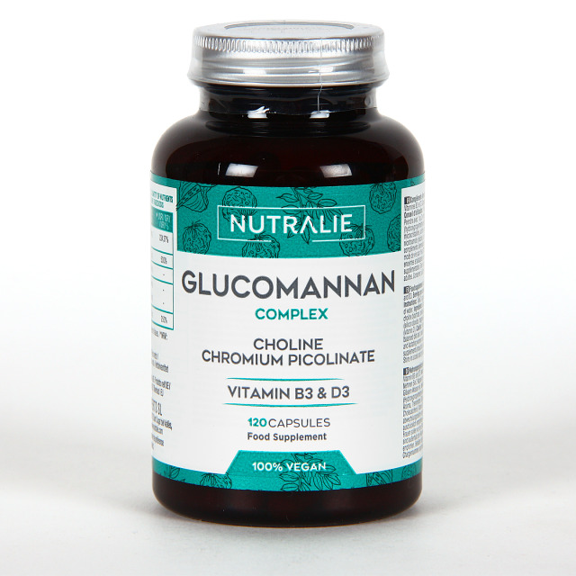 Nutralie Glucomannan 120 cápsulas | Farmacia Jiménez