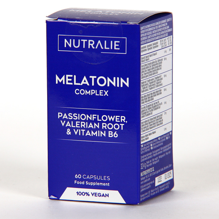Nutralie Melatonina Complex 60 cápsulas | Farmacia Jiménez