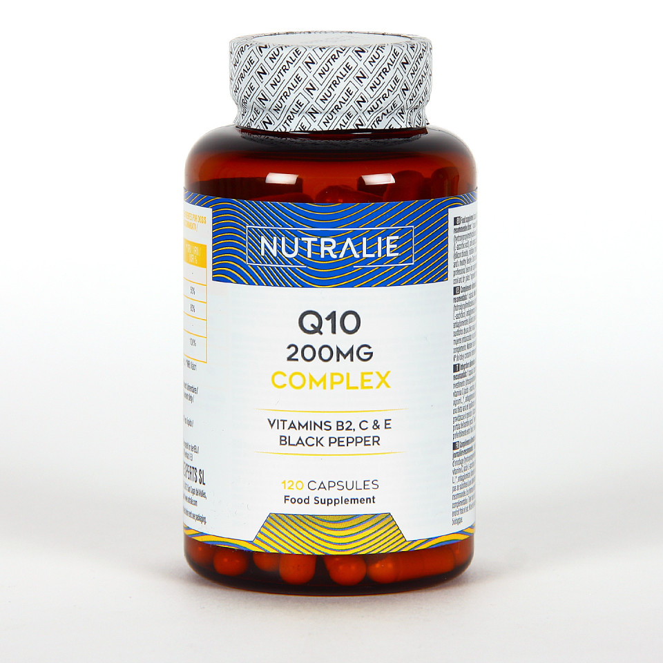 Nutralie Q10 200mg Complex 120 cápsulas | Farmacia Jiménez