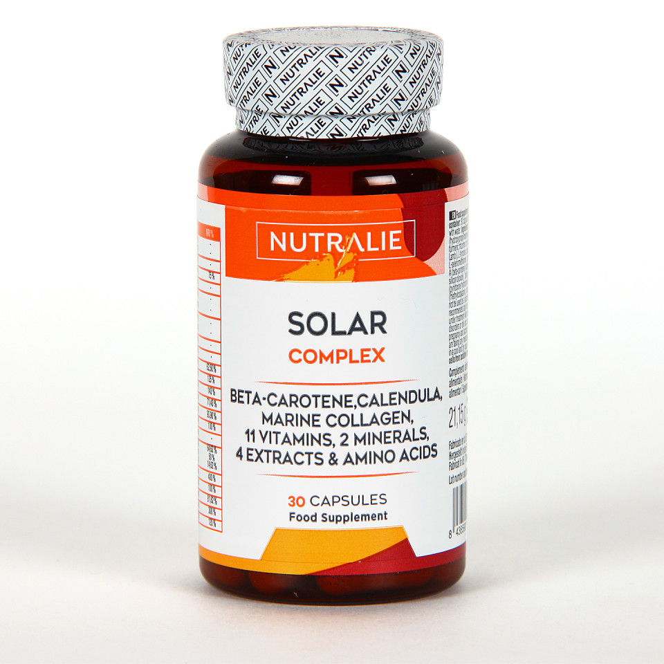 Nutralie Solar Complex 30 cápsulas | Farmacia Jiménez