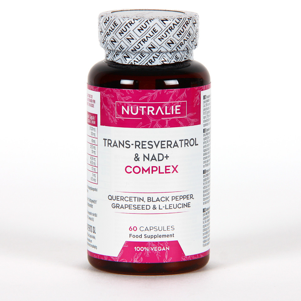 Nutralie Trans Resveratrol & Nad+ Complex 60 cápsulas | Farmacia Jiménez