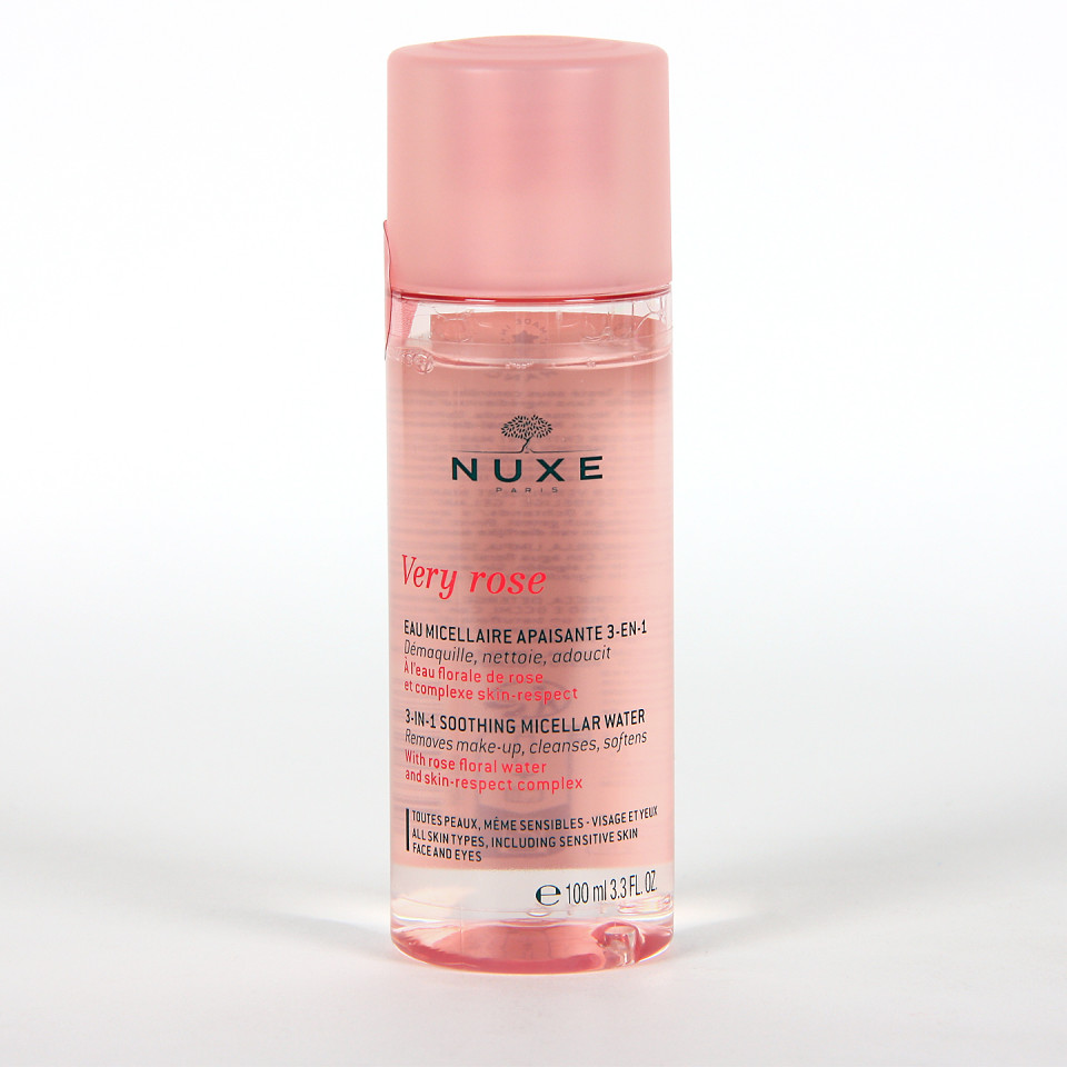 Nuxe Very Rose Agua Micelar Calmante 3 en 1 100 ml | Farmacia Jiménez