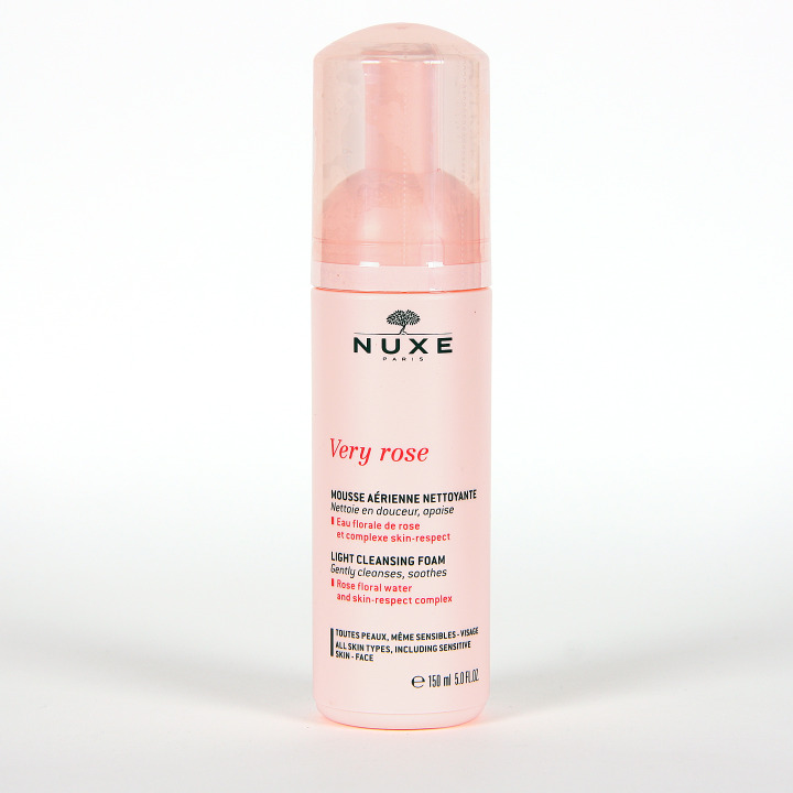 Nuxe Very Rose Espuma Suave Limpiadora 150ml | Farmacia Jiménez