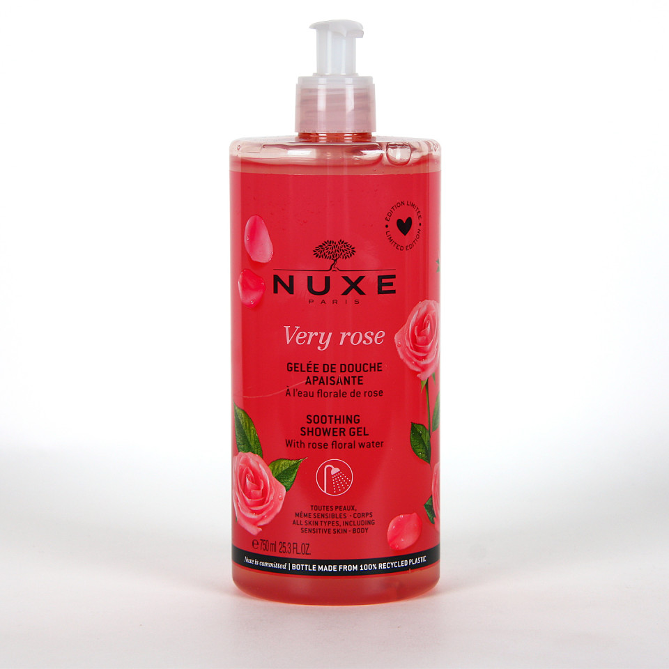 Nuxe Very Rose Gel de Ducha Calmante 750 ml | Farmacia Jiménez