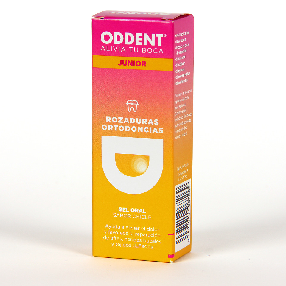 Oddent Junior Gel Oral Rozaduras Ortodoncias 15 ml | Farmacia Jiménez