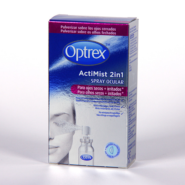 Optrex Actimist spray ocular ojos secos e irritados | Farmacia Jiménez