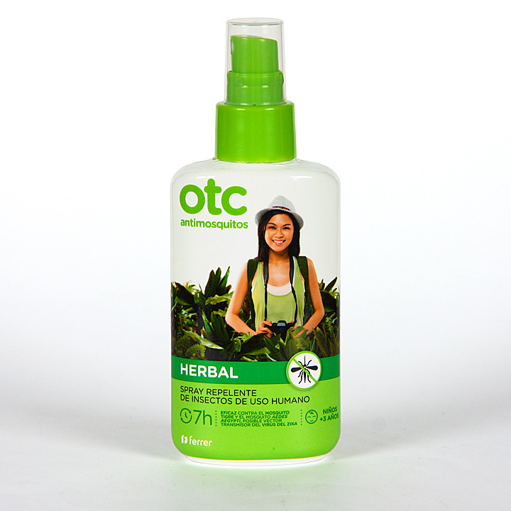 OTC Antimosquitos Herbal Repelente Spray 100 ml | Farmacia Jiménez