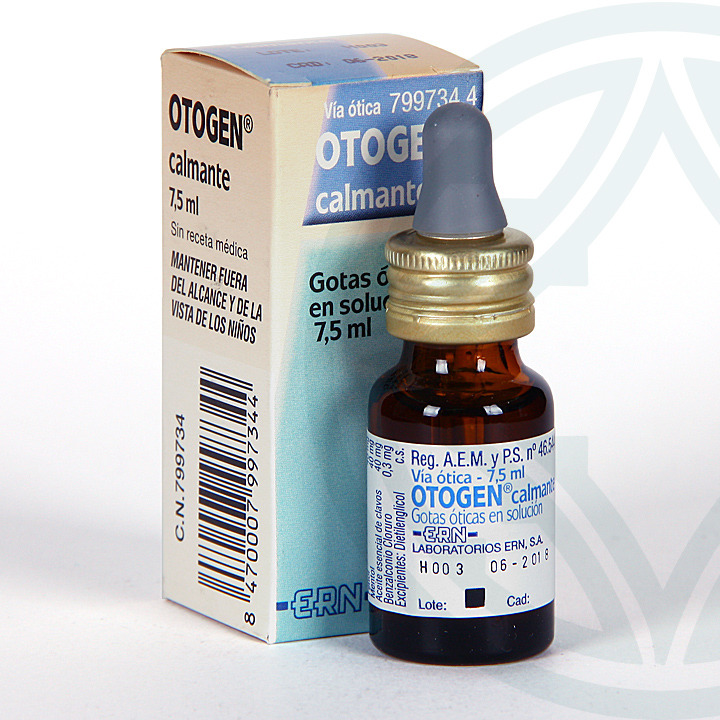 Otogen Calmante gotas óticas 7,5 ml | Otitis | Farmacia Jiménez