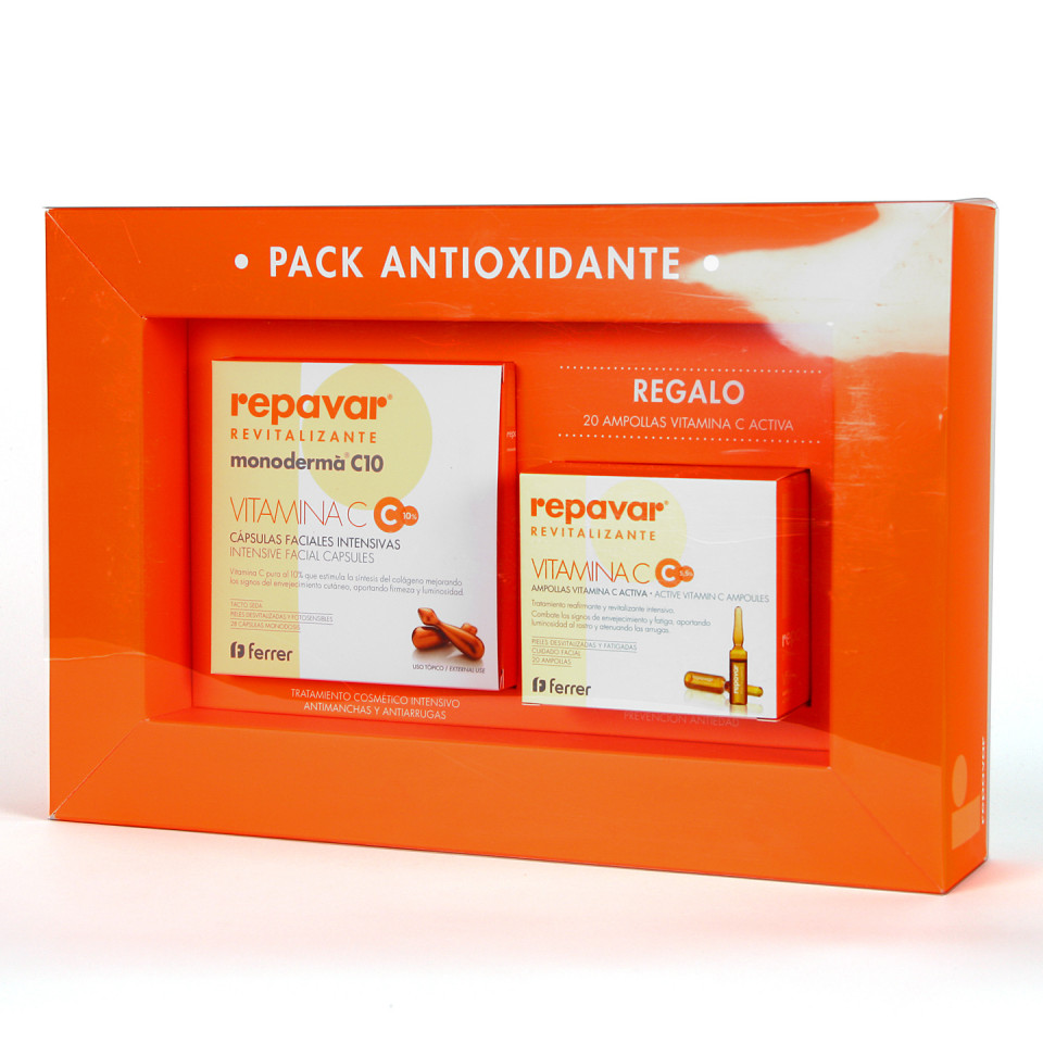 Repavar Pack Antioxidante Intensivo | Farmacia Jiménez