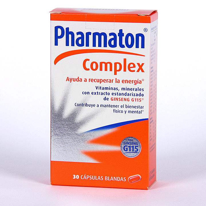 Pharmaton Complex Cápsulas blandas. | Farmacia Jiménez