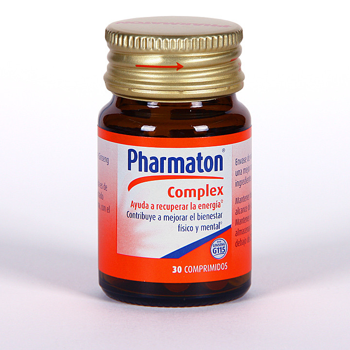 Pharmaton Complex 30 Comprimidos | Farmacia Jiménez