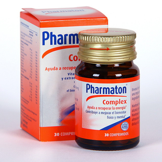 Pharmaton Complex 30 Comprimidos | Farmacia Jiménez