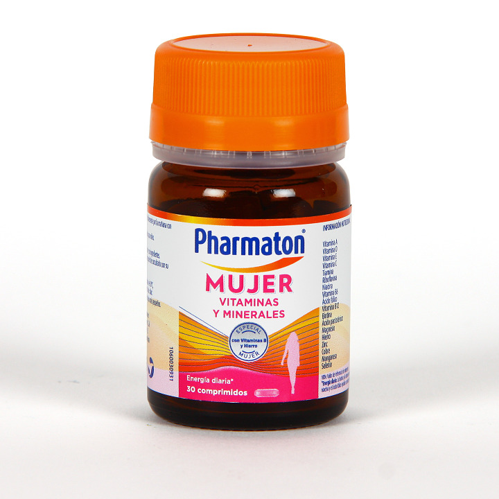 Pharmaton Mujer 30 comprimidos | Vitaminas y Minerales | Farmacia Jiménez