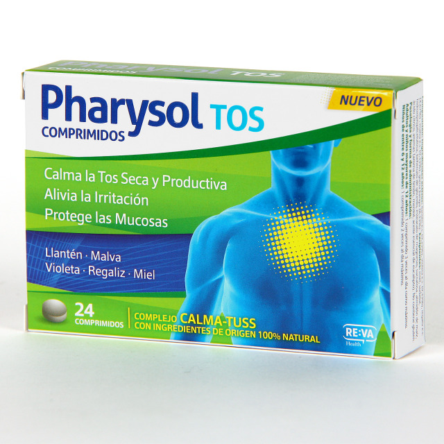 Pharysol Tos 24 Comprimidos para chupar | Farmacia Jiménez
