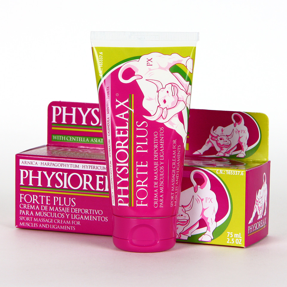 Physiorelax Forte Plus Crema de masaje 75ml | Farmacia Jiménez