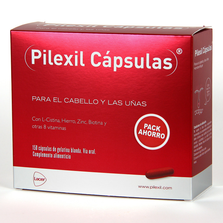 Pilexil Cápsulas anticaída 150 + 50 cápsulas Pack Promo | Farmacia Jiménez