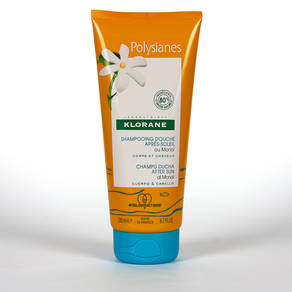Polysianes Klorane Champú Ducha After Sun 200 ml | Farmacia Jiménez