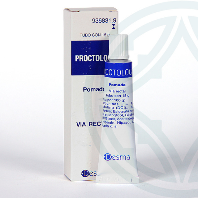 Proctolog pomada rectal 15 g | Hemorroides y fisuras | Farmacia Jiménez