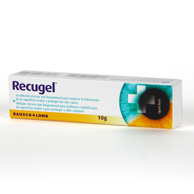 Recugel Gel Oftálmico 10g | Farmacia Jiménez