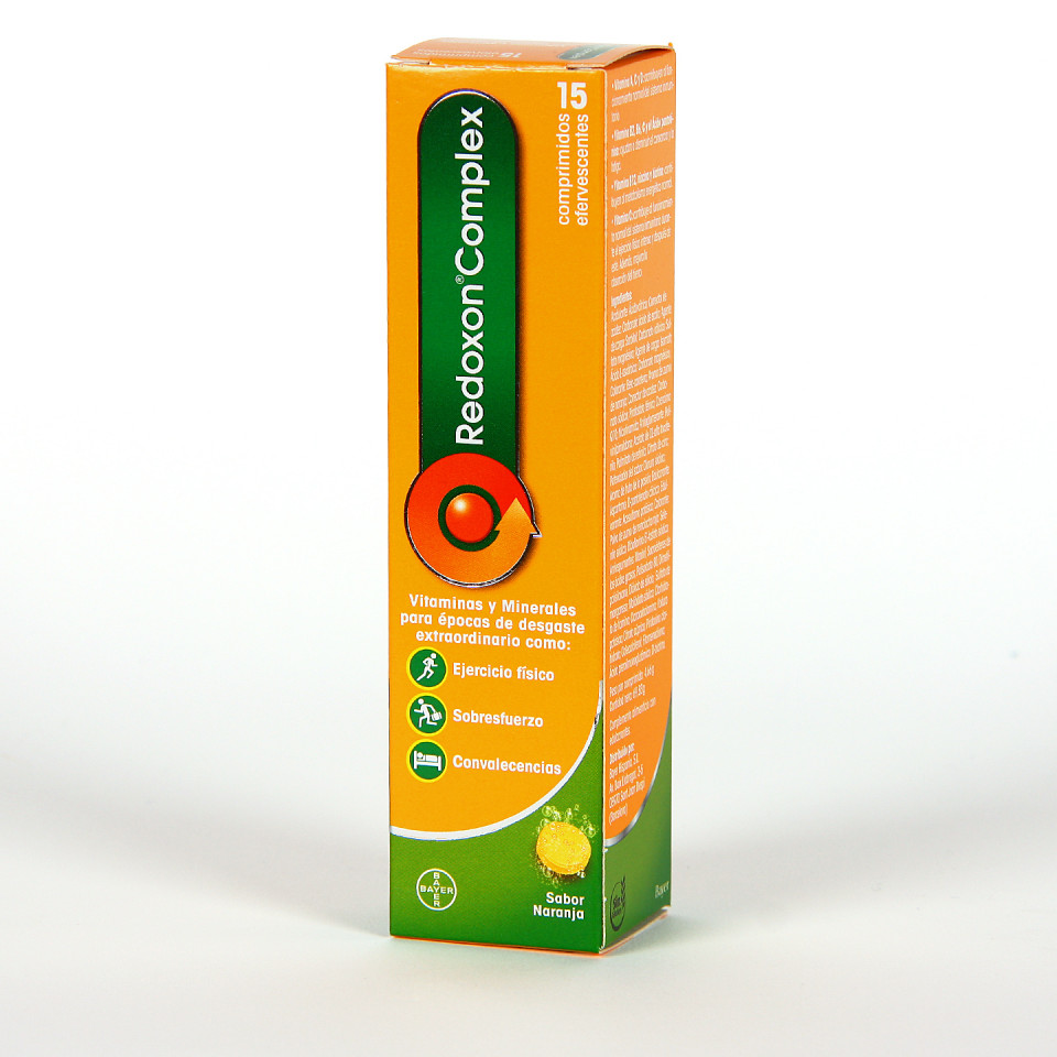 Redoxon Complex 15 comprimidos efervescentes | Farmacia Jiménez