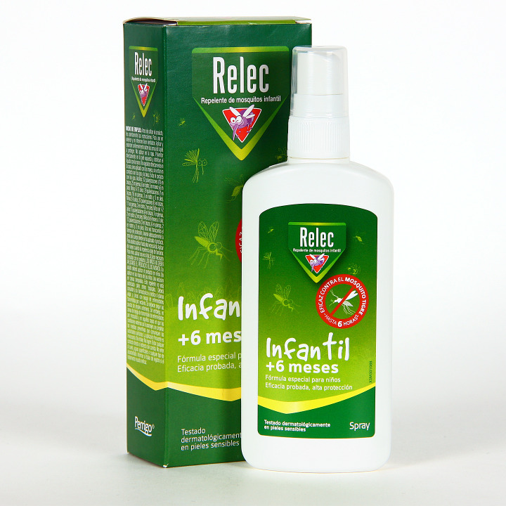 Relec Infantil Repelente de Mosquitos Spray 100ml | Farmacia Jiménez