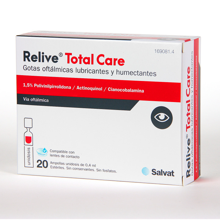 Relive Total Care 20 monodosis | Farmacia Jiménez