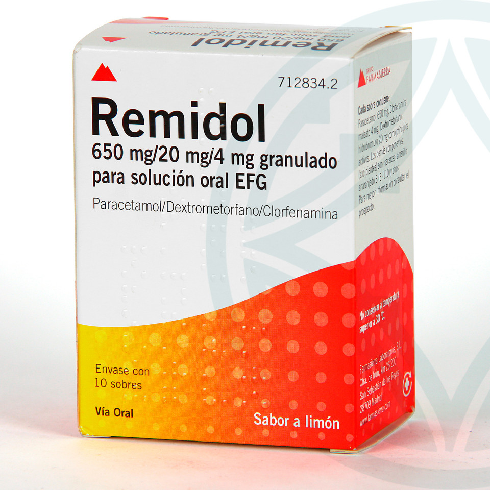 Remidol 10 sobres | Farmacia Jiménez
