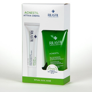 Rilastil Acnestil Mousse Limpiadora Facial 150 ml | Farmacia Jiménez